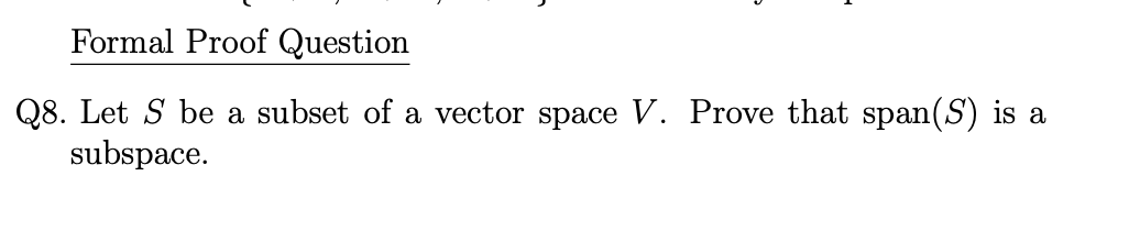 Solved MAKE SURE YOU USE LATEX AND IT COMPILES | Chegg.com