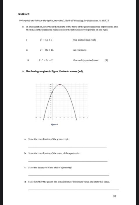 Solved Write your answers in the space prorided. Shour all | Chegg.com