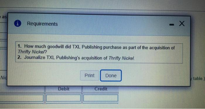 Solved 1x Pupid 210.000 to acquire Tilly Nice, weekly | Chegg.com