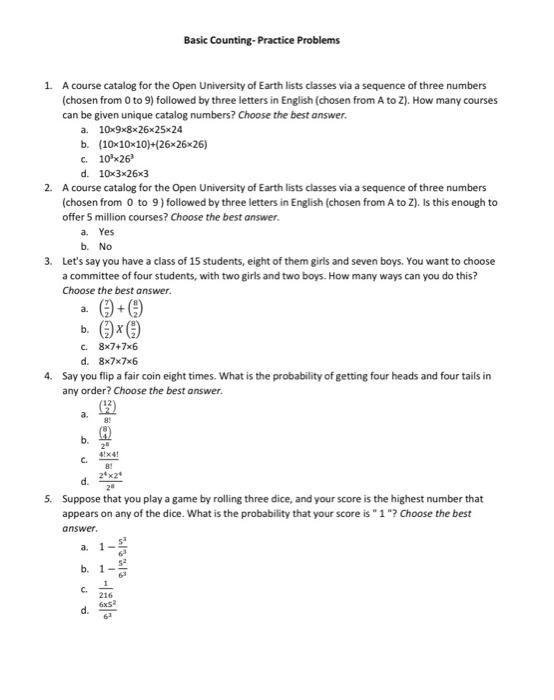 Solved 6. What is the probability of being dealt 5 cards of | Chegg.com