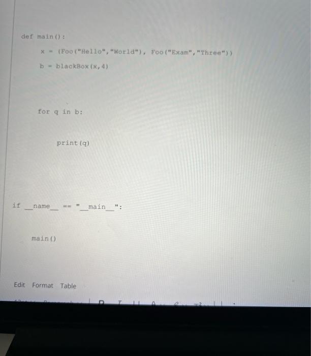 Solved Question 8 What is the output of the given Python | Chegg.com
