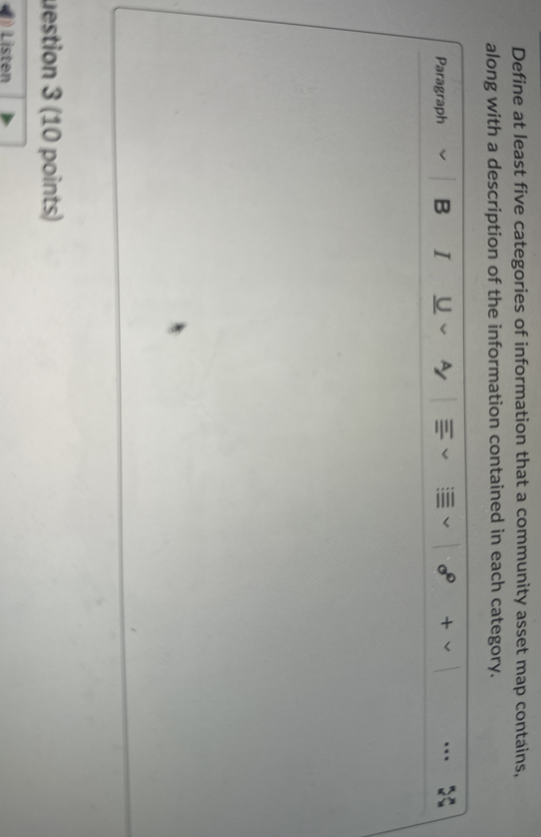 Solved Define at least five categories of information that a | Chegg.com
