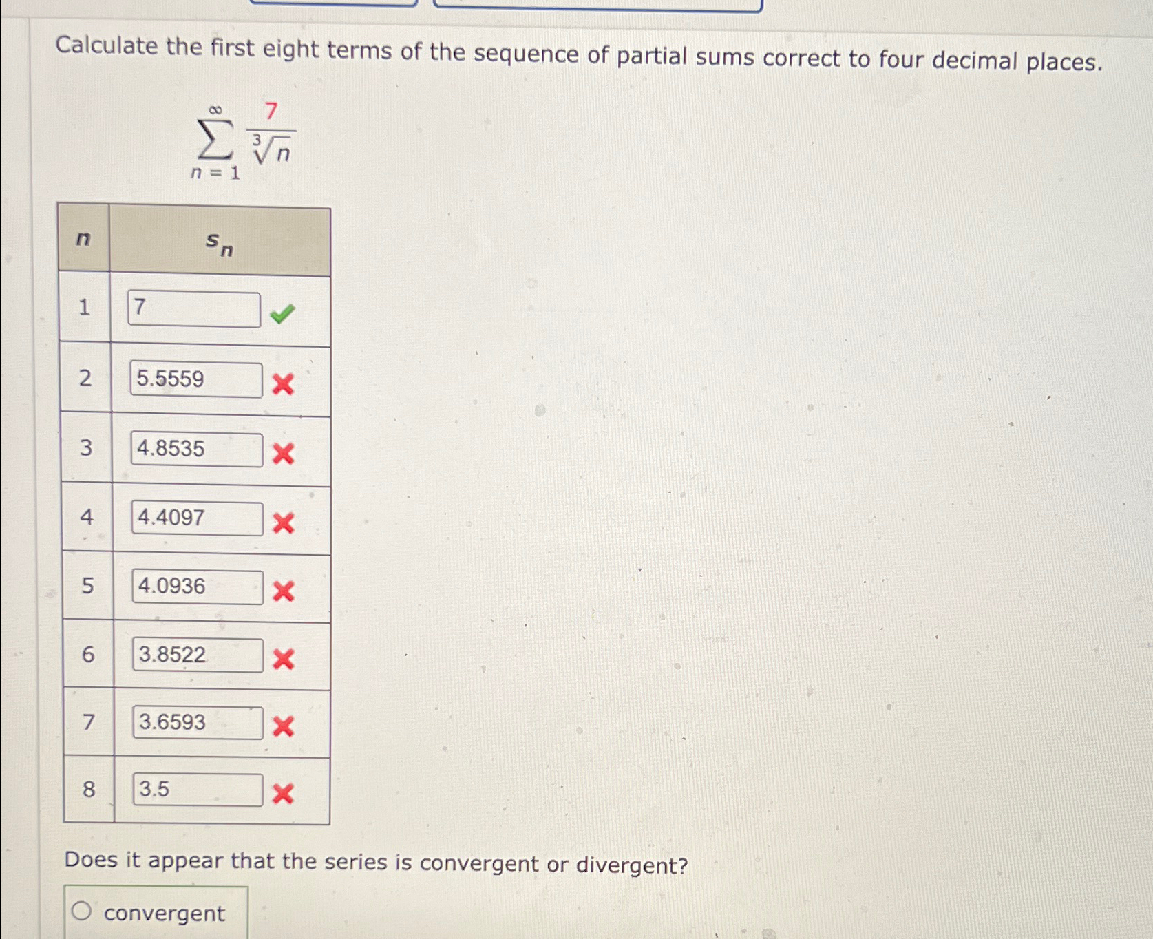 Solved Calculate the first eight terms of the sequence of | Chegg.com Solved Calculate the first eight terms of the sequence of | Chegg.com