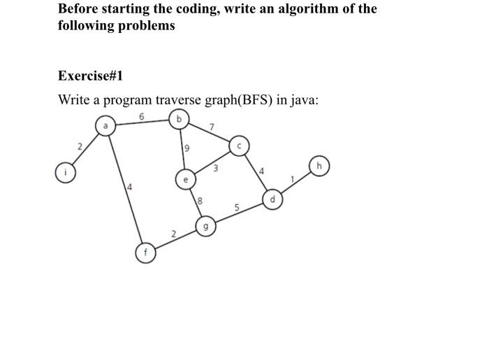Solved Before starting the coding, write an algorithm of the | Chegg.com Solved Before starting the coding, write an algorithm of the | Chegg.com