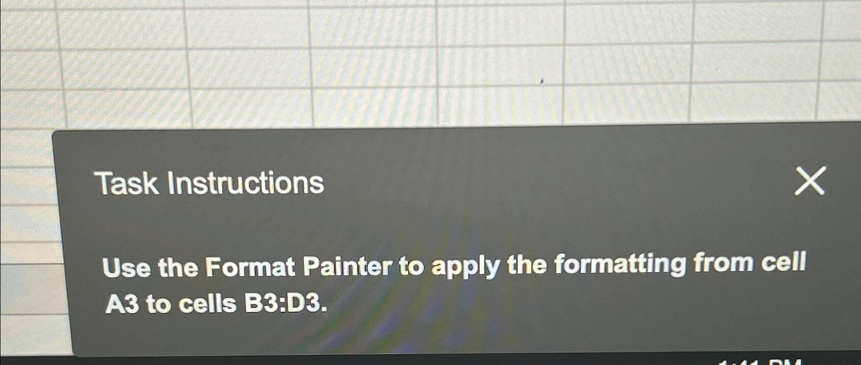 Solved Task InstructionsUse the Format Painter to apply the | Chegg.com