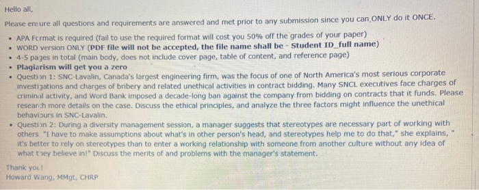 Solved For this assignment, you will have practice designing | Chegg.com