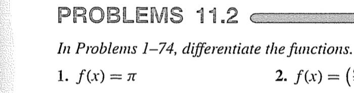 Solved In Problems 1-74, differentiate the functions. 1. | Chegg.com