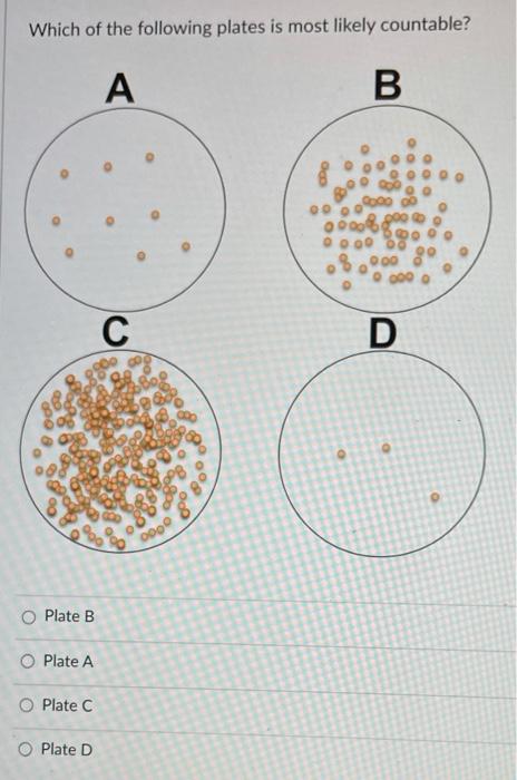 Solved Which of the following plates is most likely | Chegg.com