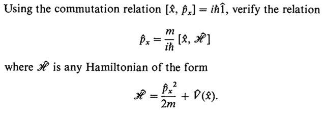 Solved Using the commutation relation [x^,p^x]=iℏ1^, verify | Chegg.com