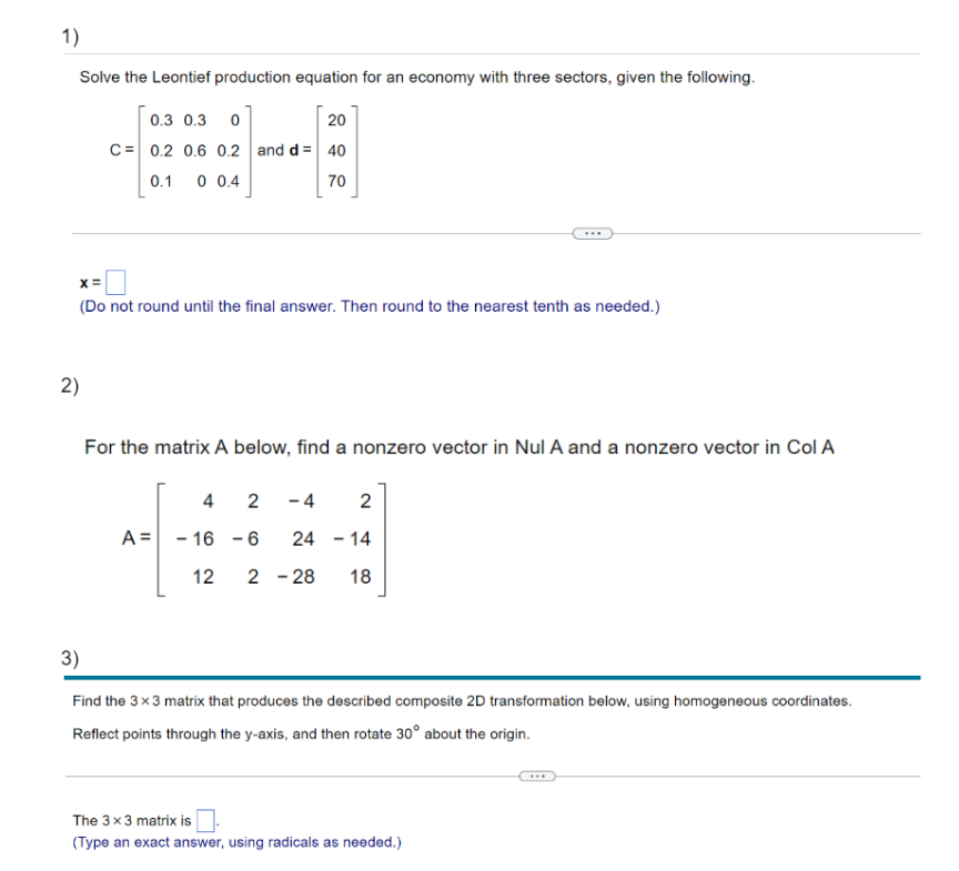 Solved Solve all for a upvote | Chegg.com