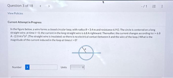 Solved In the figure below, a wire forms a closed circular | Chegg.com