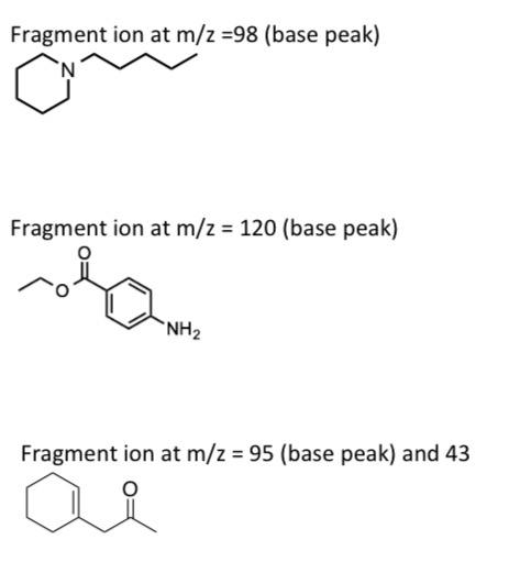 Solved For the following structures: Propose an initial site | Chegg.com