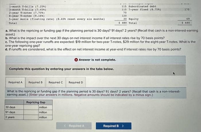 Solved Use the following information about a hypothetical | Chegg.com