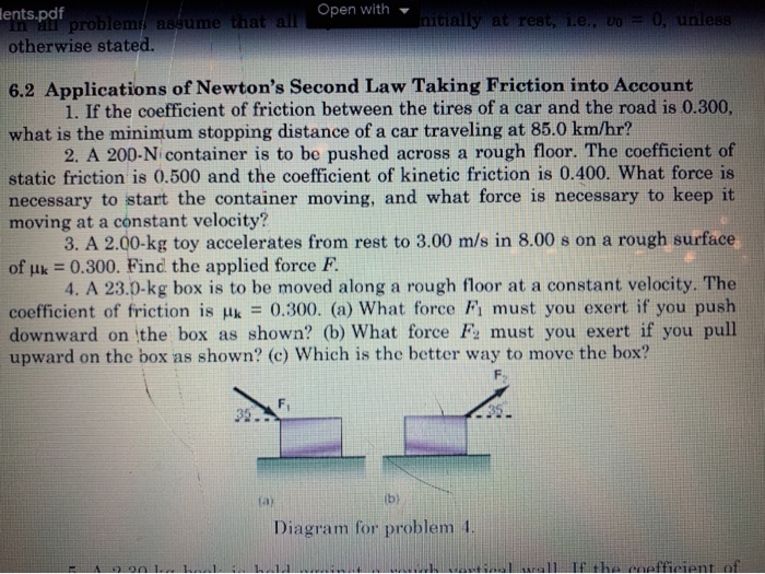 Solved CALCULATIONS (i) Calculate the initial velocity V, of | Chegg.com