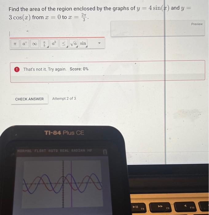 Solved find regions enclosed by graphs. Show formula used | Chegg.com