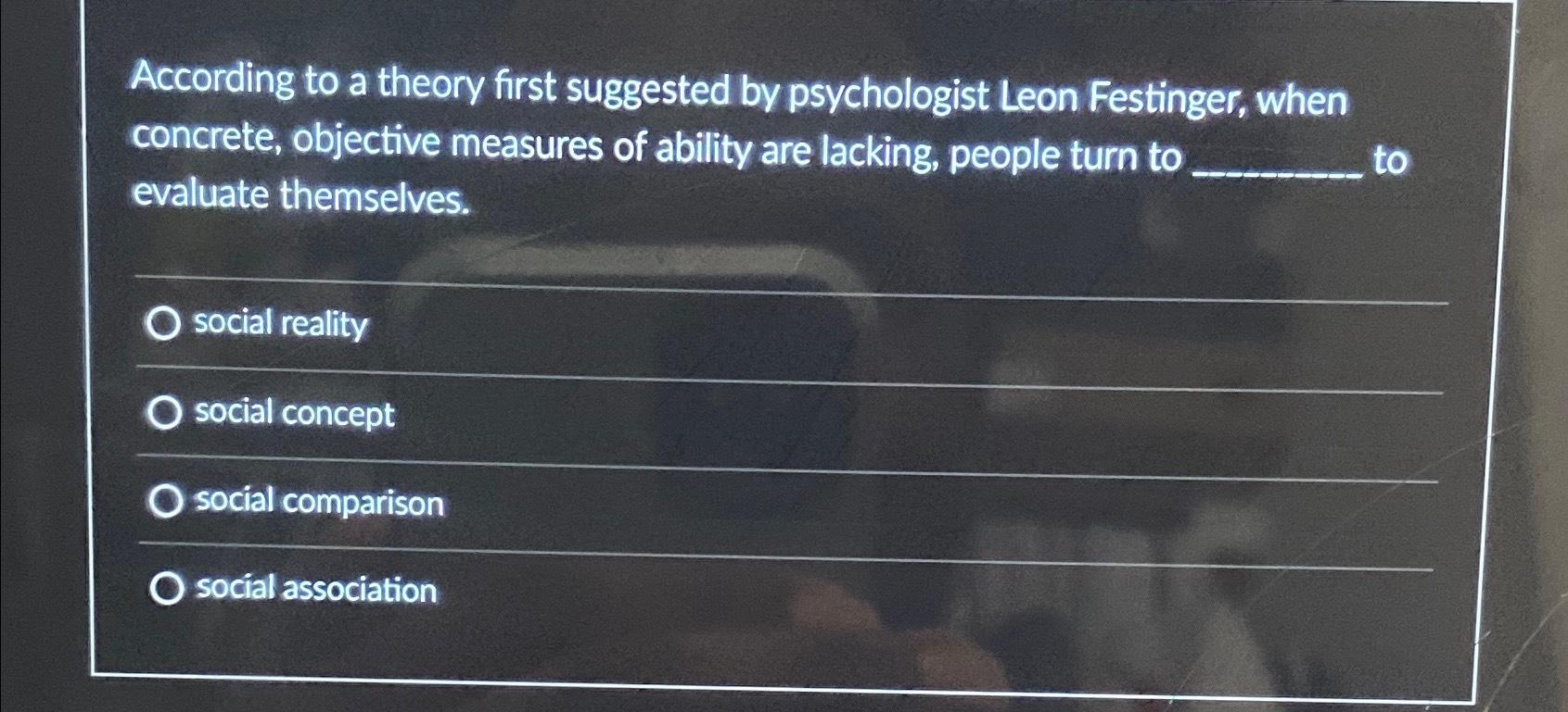Solved According to a theory first suggested by psychologist | Chegg.com