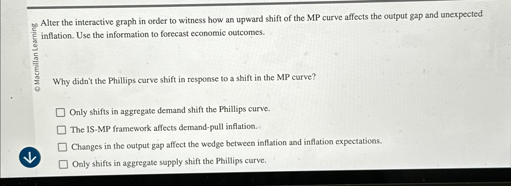 Solved Alter the interactive graph in order to witness how | Chegg.com