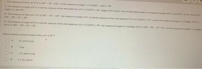Solved Ana draws right triangles STV and MNP on circles T | Chegg.com