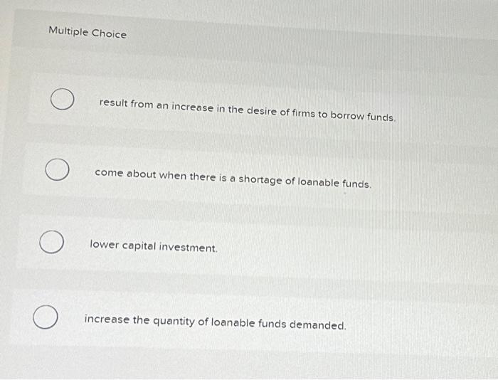 Solved Refer to the market for loanable funds, as shown in | Chegg.com