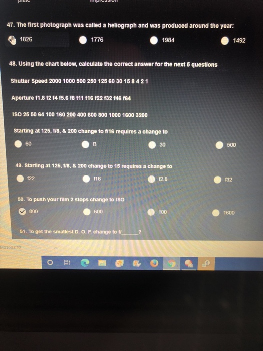 Solved 47. The first photograph was called a heliograph and | Chegg.com