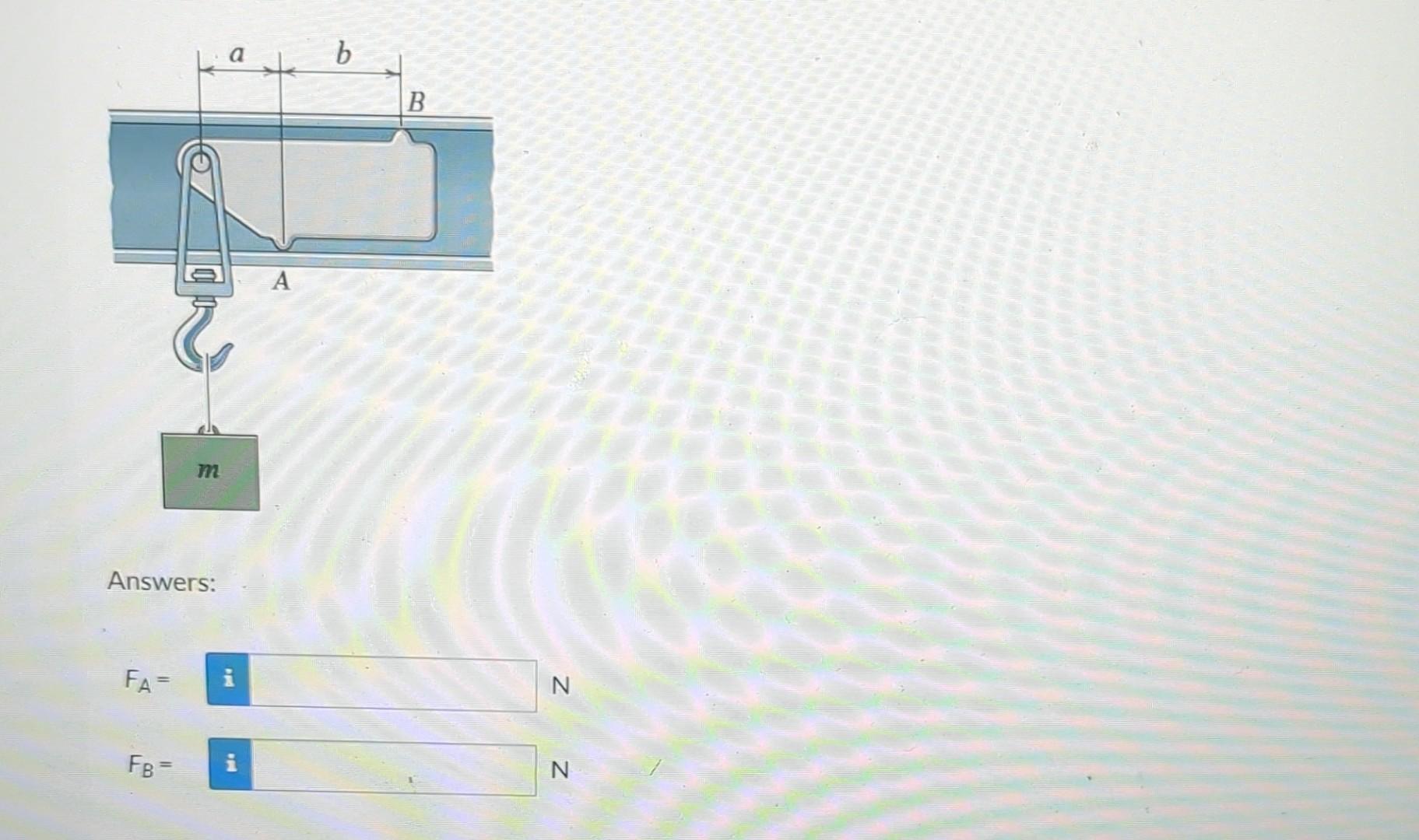 Solved To facilitate shifting the position of a lifting hook | Chegg.com