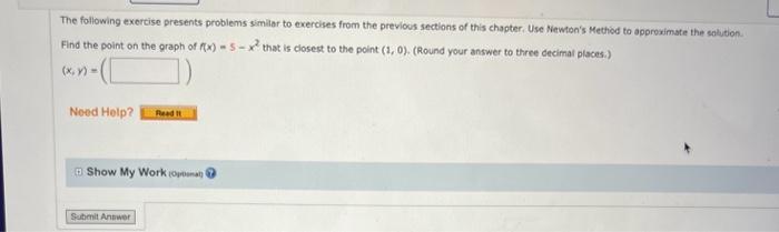 Solved The following excrcise presents problems similar to | Chegg.com