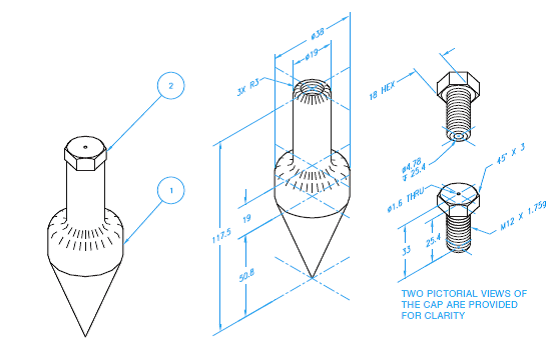 Working-drawing assembly (metric) Assembly Name: Plumb ... | Chegg.com Working-drawing assembly (metric) Assembly Name: Plumb ... | Chegg.com