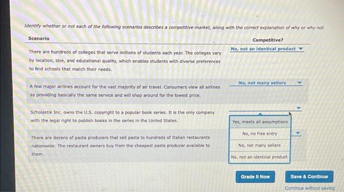 Solved identify whether or not each of the following | Chegg.com