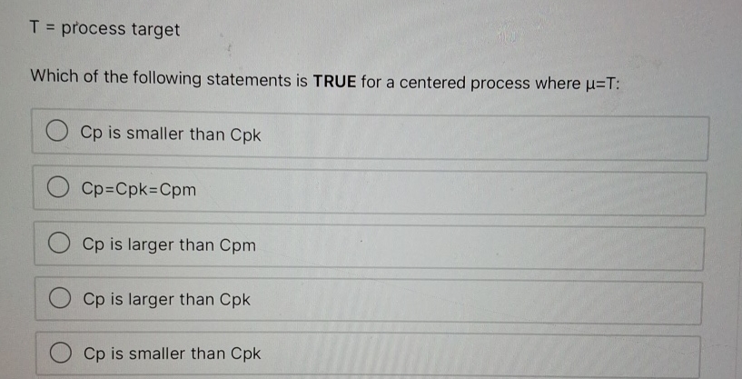 Solved T= ﻿process targetWhich of the following statements | Chegg.com