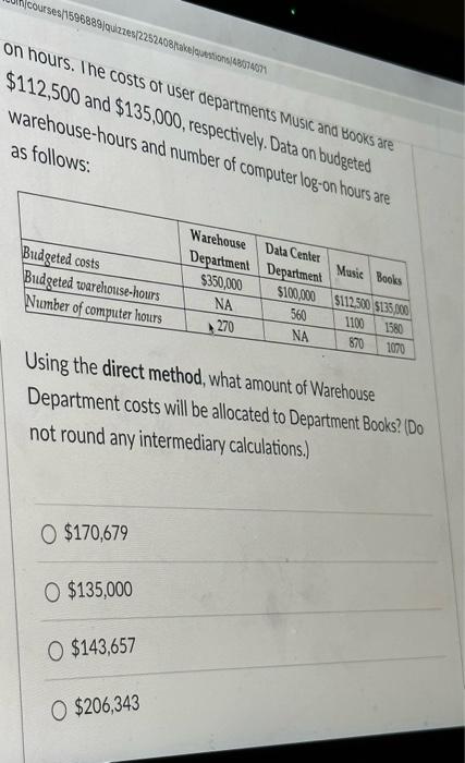 Goldfarb's Book and Music Store has two service | Chegg.com