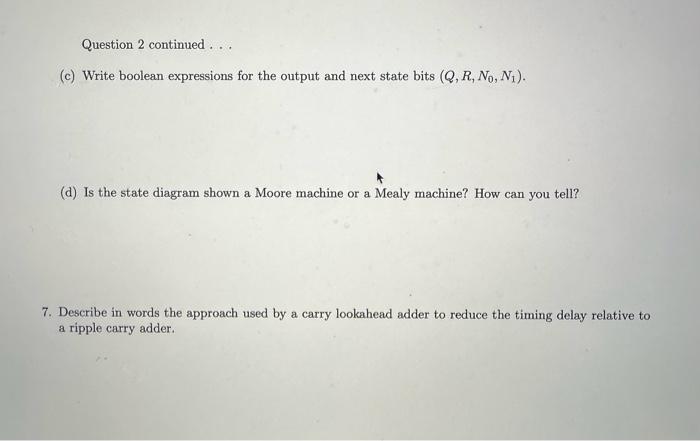 6. Answer the following questions for the state | Chegg.com