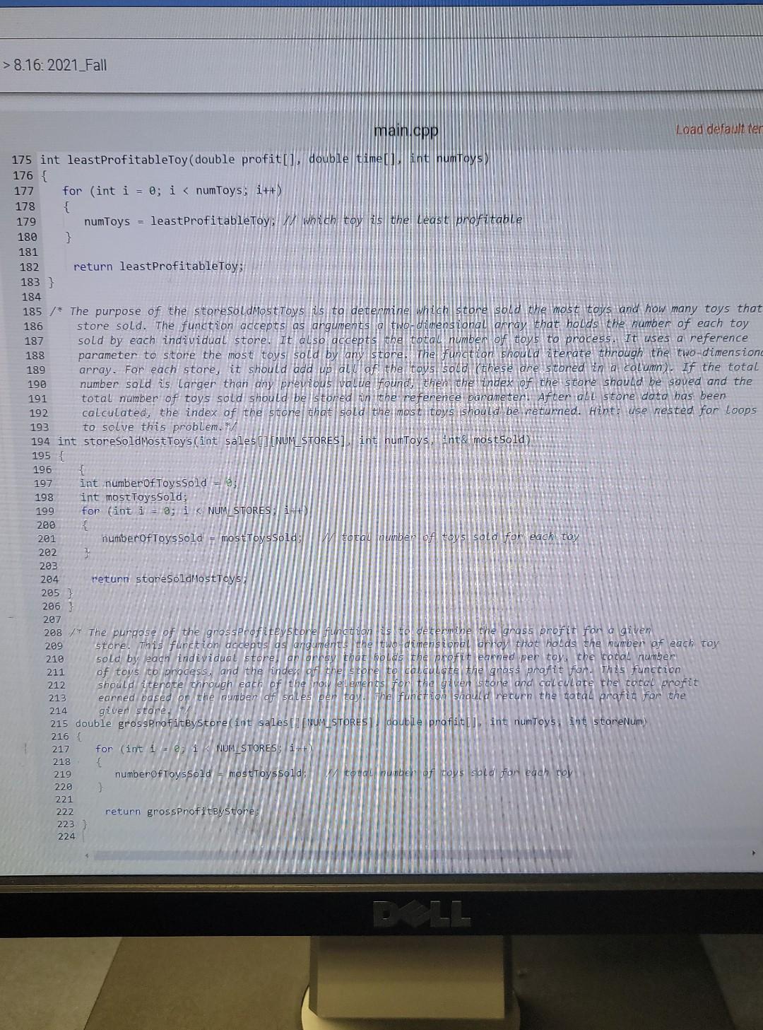 4 5 //please modify the functions only do NOT modify | Chegg.com