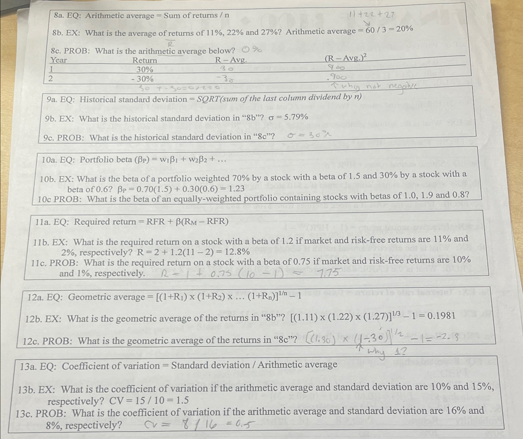 Solved Solve 8c, 9c,10c, 11c, 12c, ﻿and 13c ﻿8a. ﻿EQ: | Chegg.com
