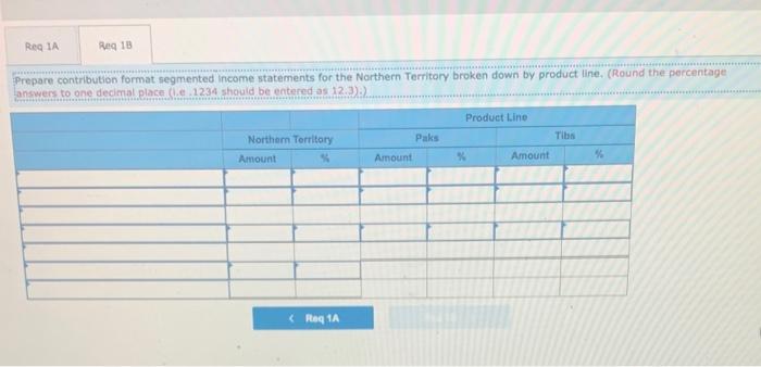 Solved Problem 7-21 (Algo) Segment Reporting and | Chegg.com