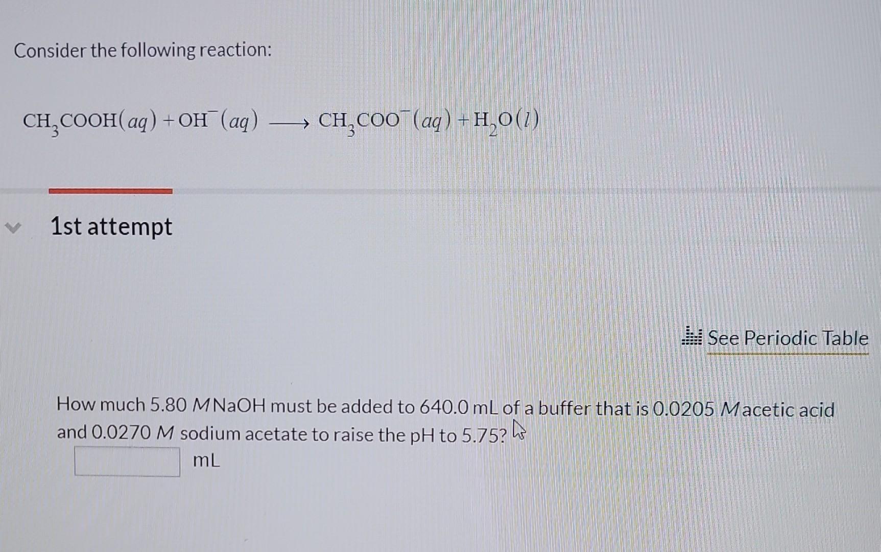 Solved Consider the following reaction: | Chegg.com
