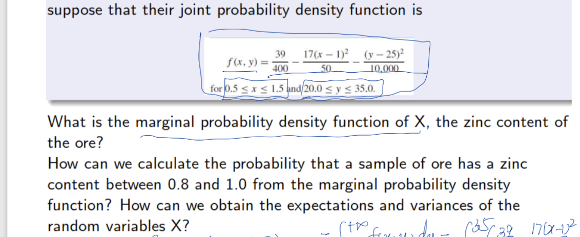 Solved suppose that their joint probability density function | Chegg.com