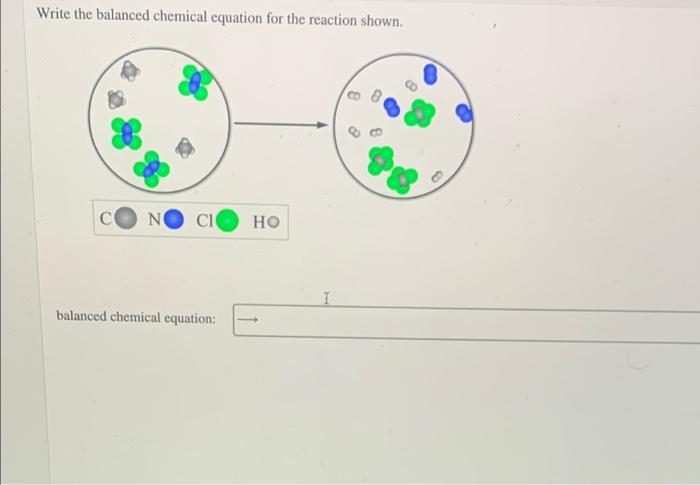 Solved Write the balanced chemical equation for the reaction | Chegg.com