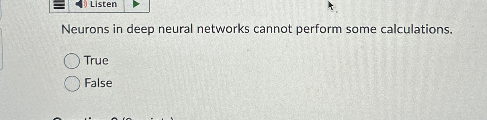 Solved Neurons in deep neural networks cannot perform some | Chegg.com