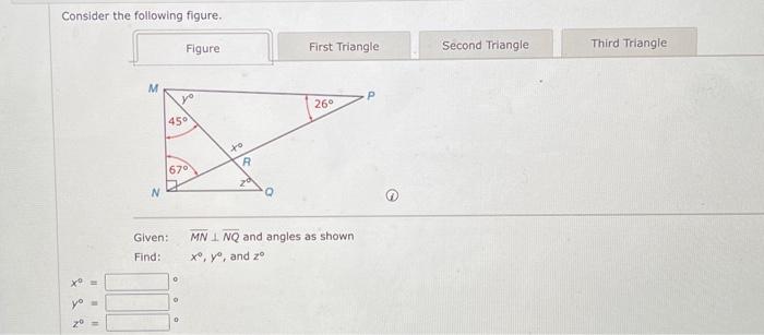Solved Consider the following figure. Given: MN⊥NQ and | Chegg.com