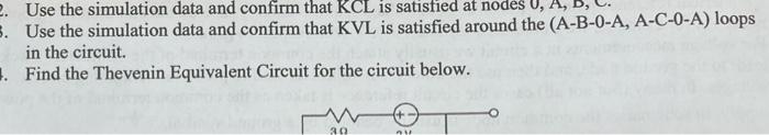 Solved Figure 3-3: DC circuitUse the simulation data and | Chegg.com
