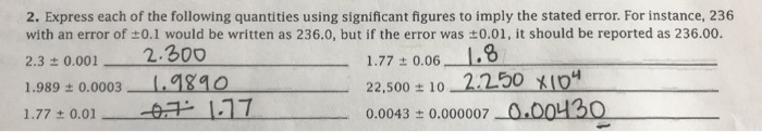 Solved 2. Express each of the following quantities using | Chegg.com