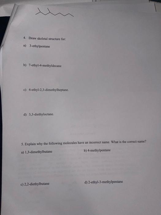 Solved 1. Circle and name all the functional groups, beside | Chegg.com