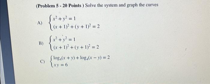 Solved (Problem 1-20 Points) In this exercise, you will use | Chegg.com