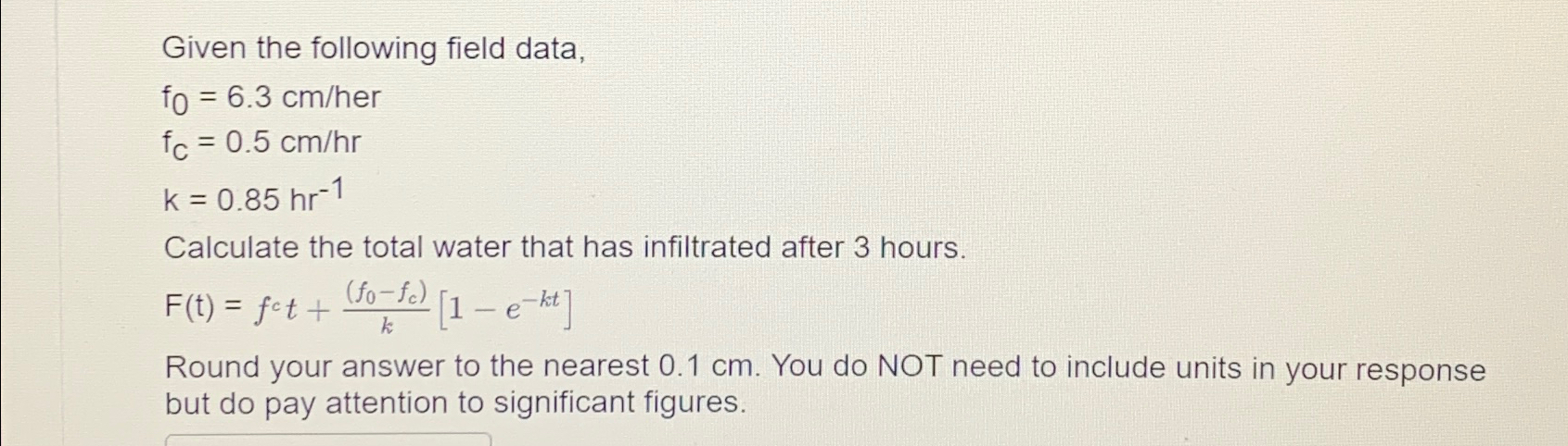 Solved Given the following field | Chegg.com