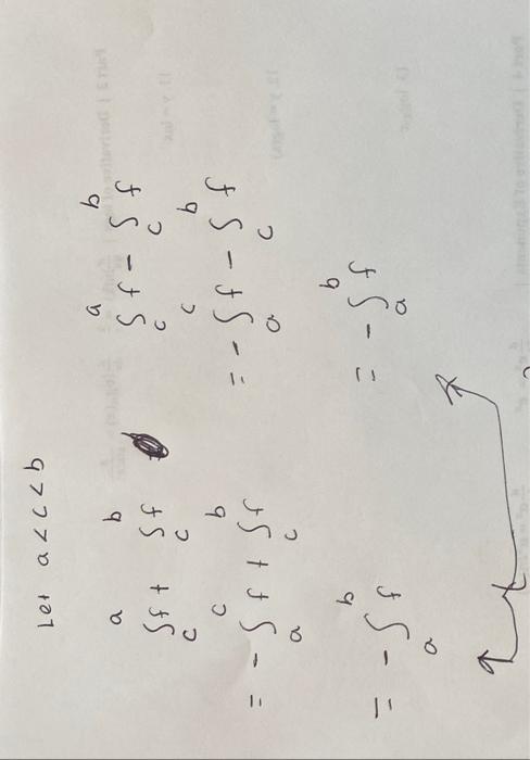 Solved I am using a rule of integration where I rewrite two | Chegg.com