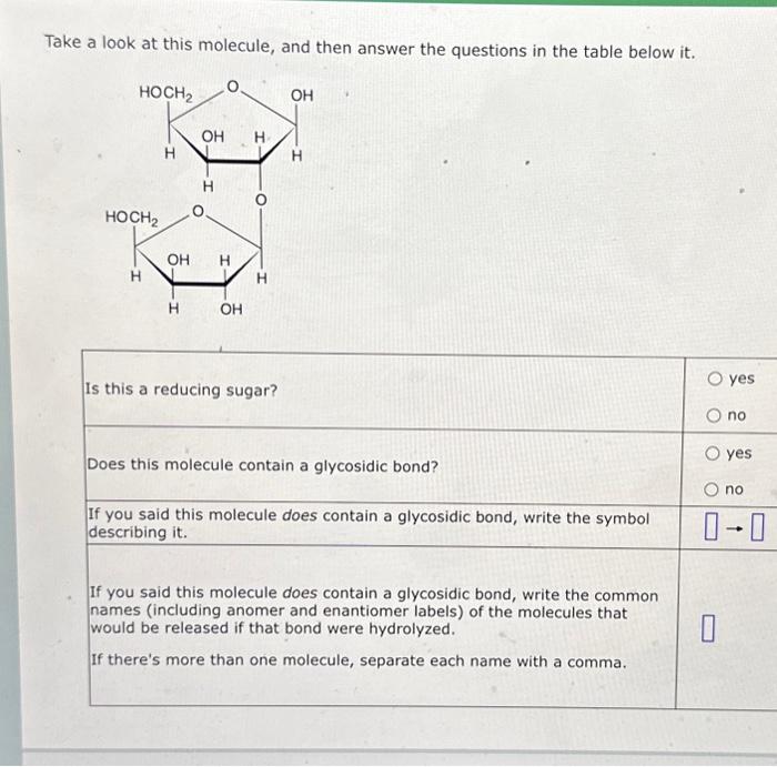 Solved Take a look at this molecule, and then answer the | Chegg.com