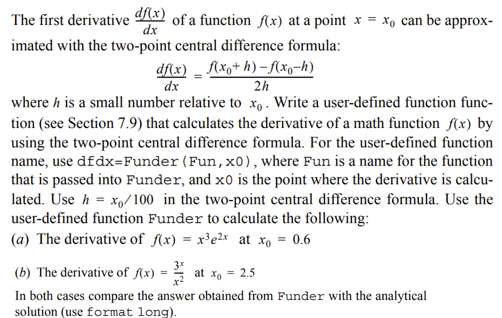 Solved I need MatLab code. Show all steps, will thumbs up. | Chegg.com