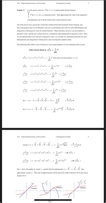 Solved (10 pts) (a) Use the Table of Series (at the end of | Chegg.com