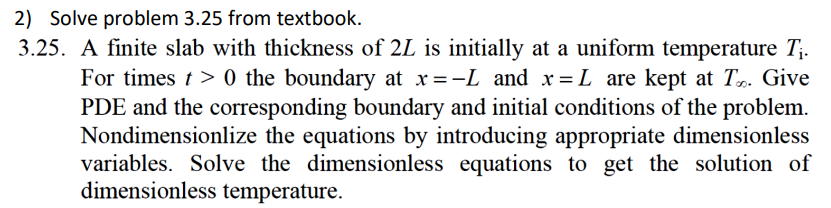 Solved Solve problem 3.25 ﻿from textbook.3.25. ﻿A finite | Chegg.com