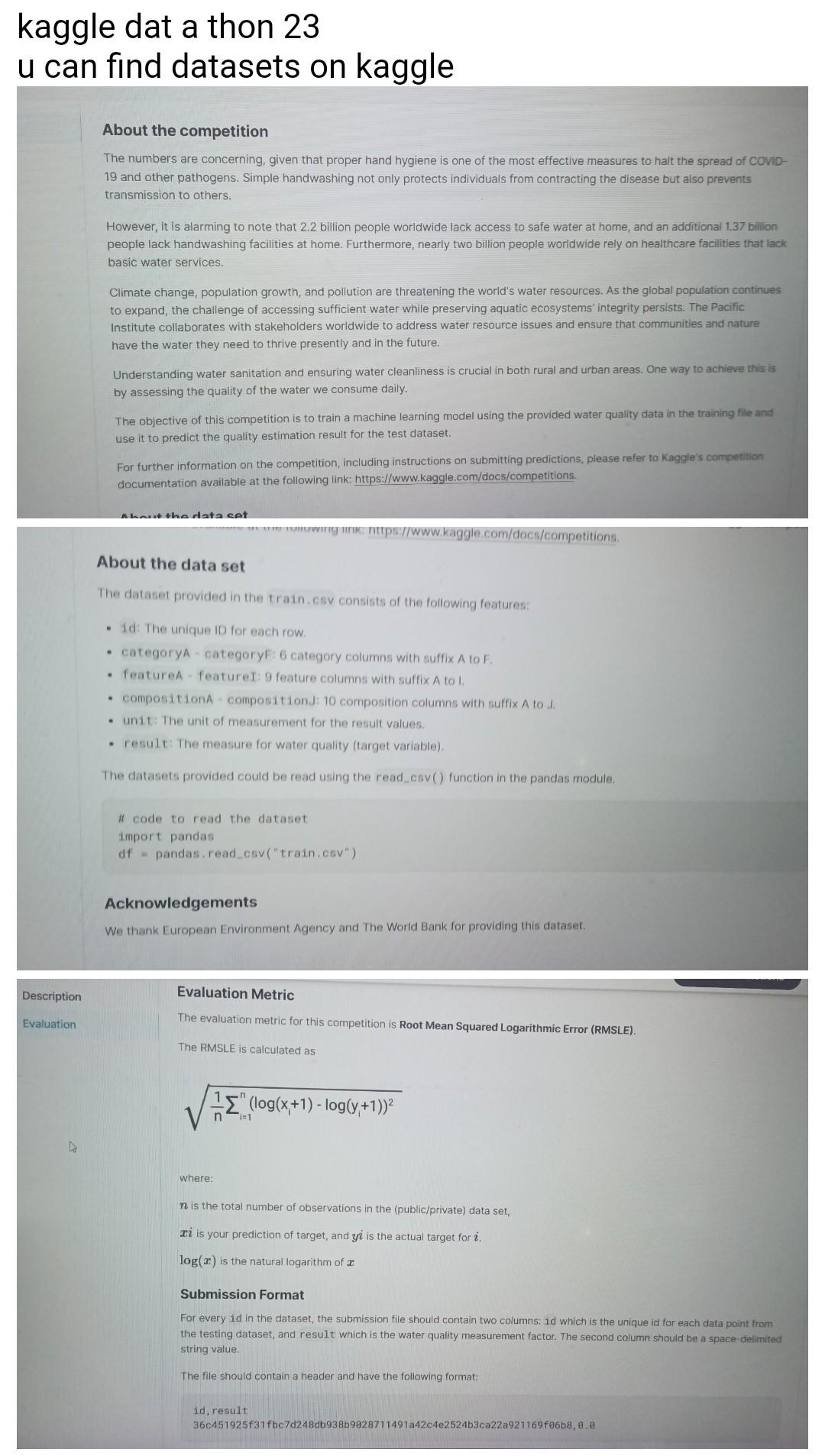 kaggle dat a thon 23 u can find datasets on kaggle | Chegg.com